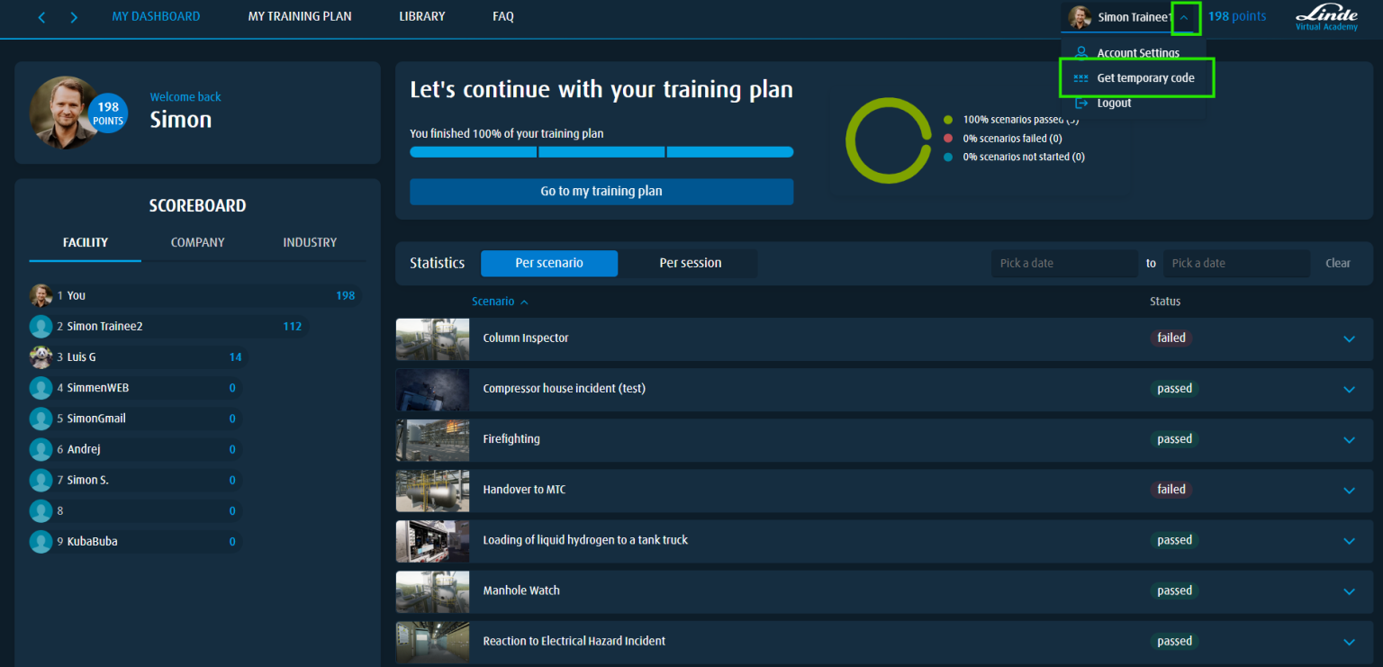 Is there a mobile app for the LVA platform? - Linde